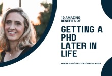 10 amazing benefits of getting a PhD later in life