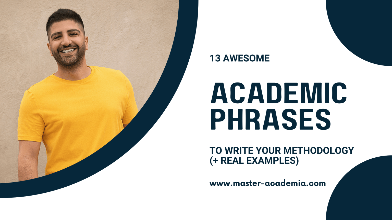 13 awesome academic phrases to write your methodology (+ real examples ...