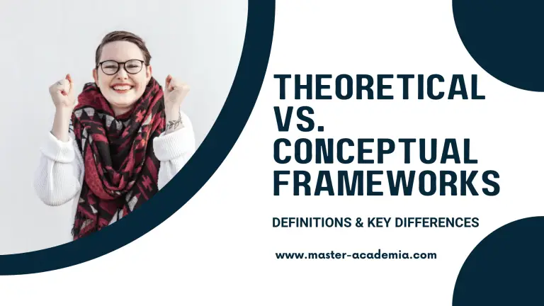 Theoretical vs. conceptual frameworks: Simple definitions and an ...